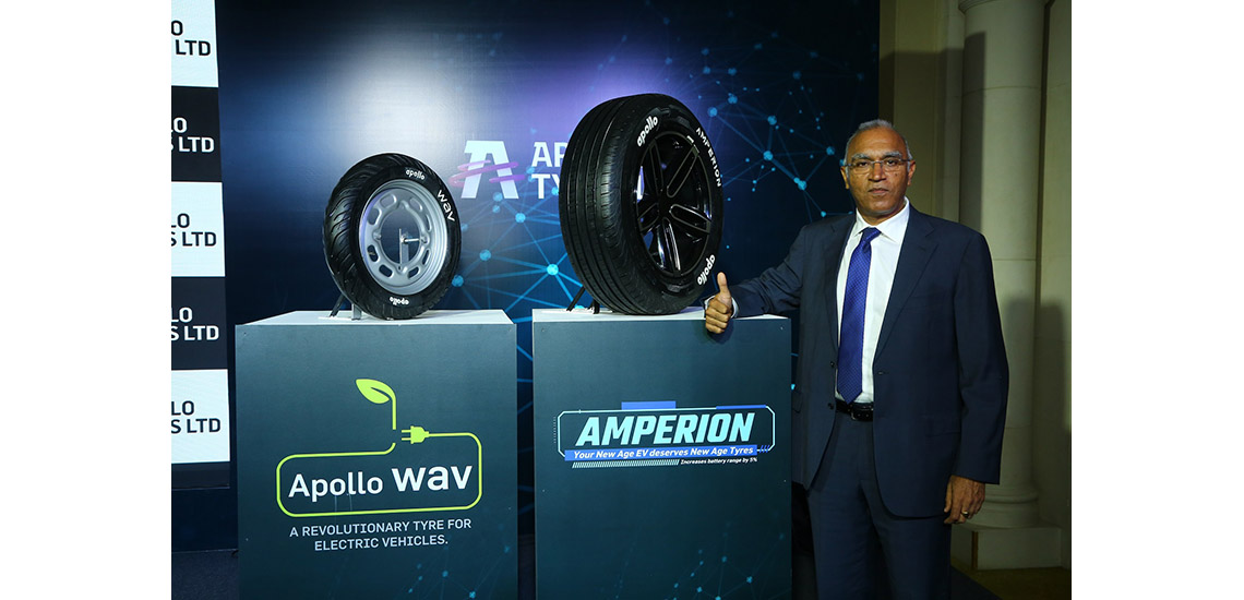 Apollo EV Specific Tyres for Passenger Cars & Two Wheelers